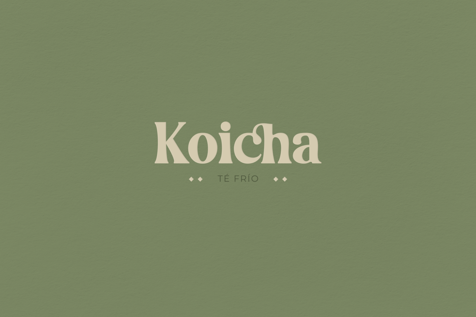Koicha Tea - Inat Studio